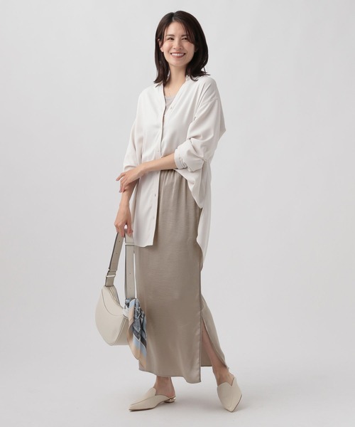 Elura（エルーラ）の「サテンナロースカート/106545（スカート）」 - WEAR