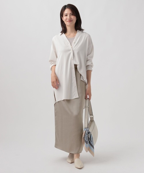 Elura（エルーラ）の「サテンナロースカート/106545（スカート）」 - WEAR