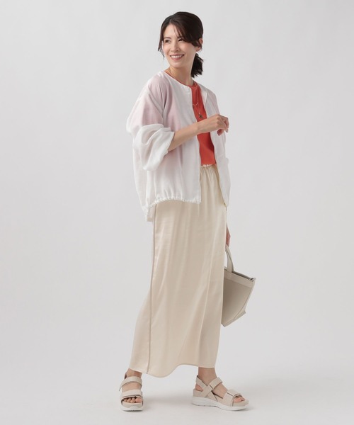 Elura（エルーラ）の「サテンナロースカート/106545（スカート）」 - WEAR