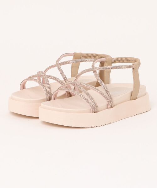 Parade（パレード）の「【厚底】コードストラッププラットフォームサンダル 6320-WK（サンダル）」 - WEAR