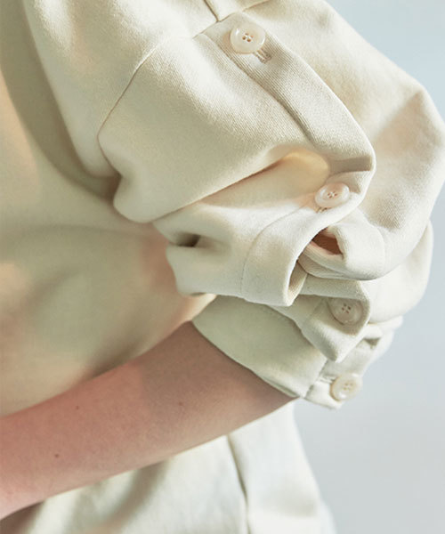 COLLABOTORY（コラボトリー）の「ボタン袖スウェット（スウェット）」 - WEAR