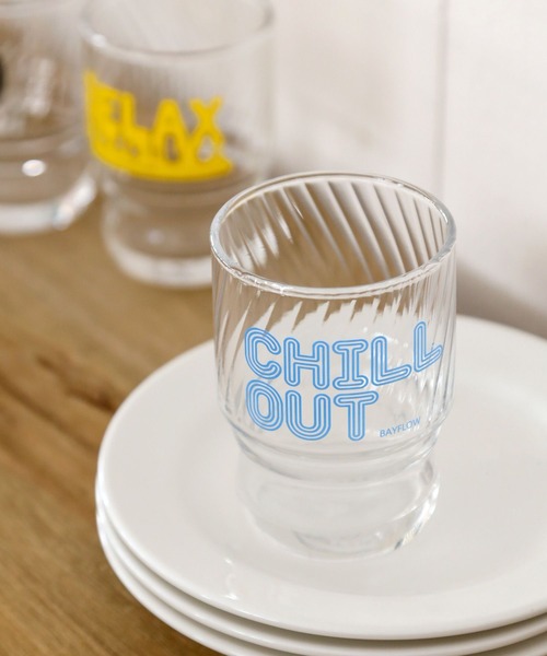 BF TYPOスタックグラス（グラス/マグカップ/タンブラー）｜BAYFLOW（ベイフロー）のファッション通販 - ZOZOTOWN