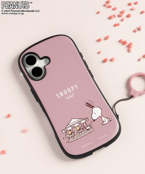 iFace（アイフェイス）の「iPhone 16/15/14/13 専用 PEANUTS/ピーナッツ iFace First Class MagSynq KUSUMI ケース（スマホケース ...