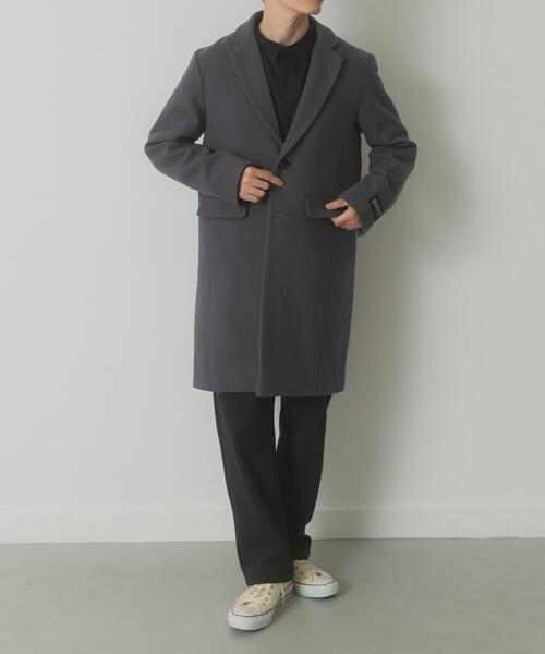 セール】ウールブレンドチェスターコート（チェスターコート）｜ITEMS