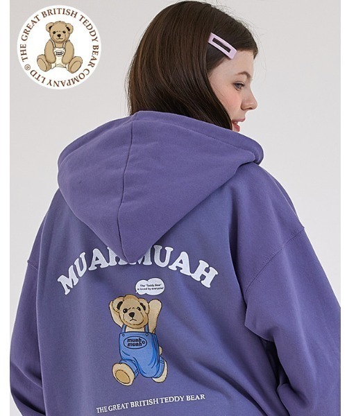 muahmuah（ムーアムーア）の「『muah muah/ムーアムーア』×『teddy bear/テディベア』FRONT BACK MUAH ...