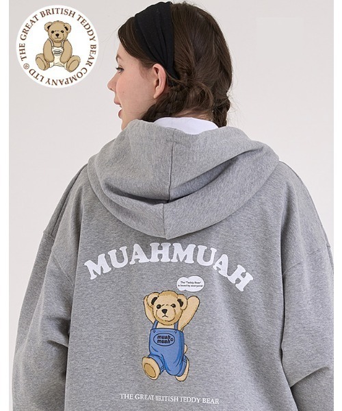 muahmuah（ムーアムーア）の「『muah muah/ムーアムーア』×『teddy bear/テディベア』FRONT BACK MUAH ...