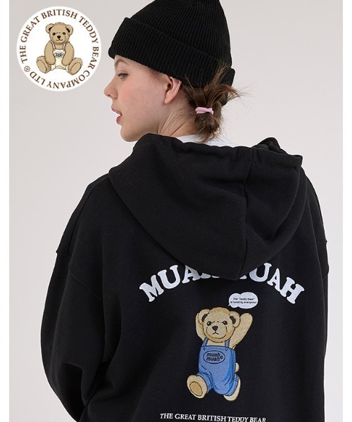 muahmuah（ムーアムーア）の「『muah muah/ムーアムーア』×『teddy bear/テディベア』FRONT BACK MUAH ...