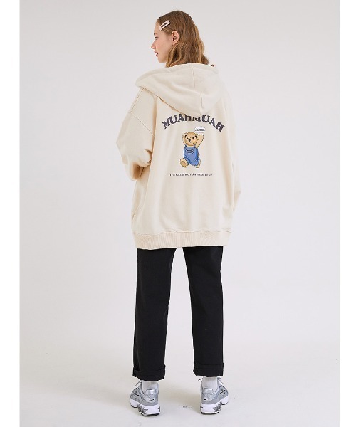 muahmuah（ムーアムーア）の「『muah muah/ムーアムーア』×『teddy bear/テディベア』FRONT BACK MUAH ...