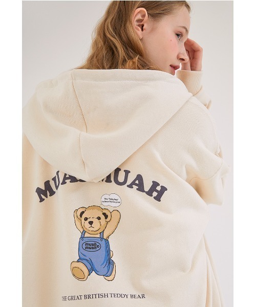 muahmuah（ムーアムーア）の「『muah muah/ムーアムーア』×『teddy bear/テディベア』FRONT BACK MUAH ...