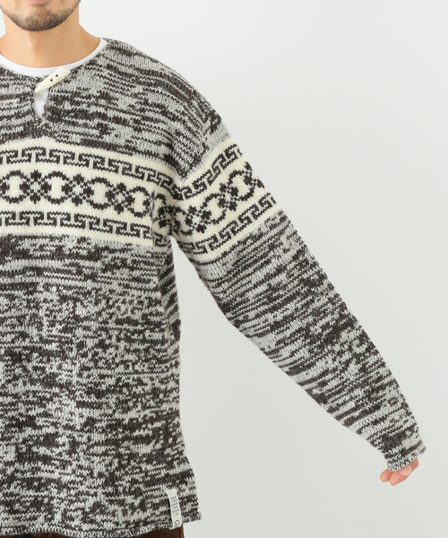 MOUNTAIN RESEARCH（マウンテンリサーチ）の「【MOUNTAIN RESEARCH/マウンテンリサーチ】Tibetan Knit（ニット/セーター）」 - WEAR