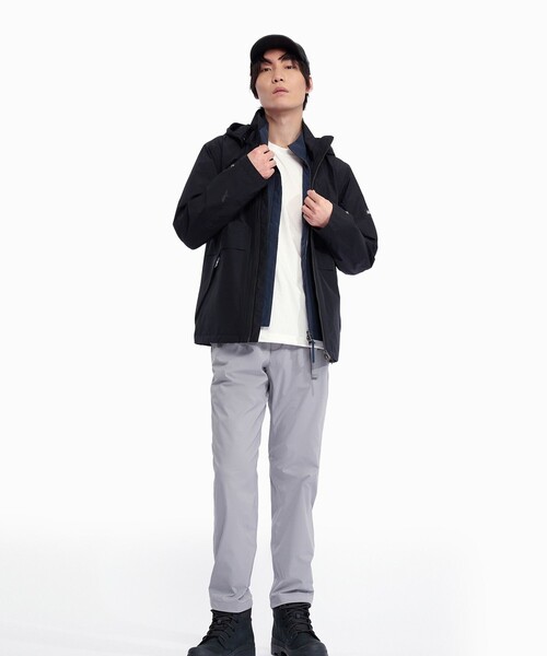 セール】撥水 ソロテックス ストラップ テーパードパンツ / イージー