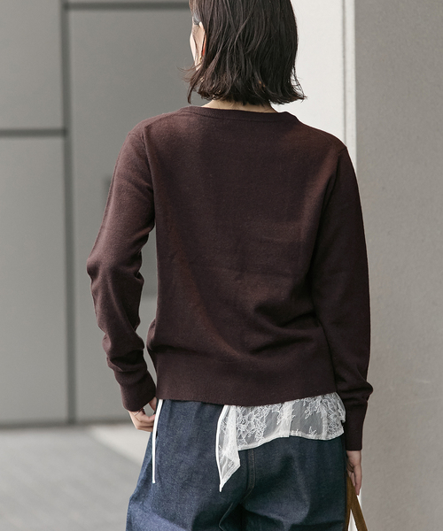 コンパクトニットカーディガン（カーディガン/ボレロ）｜JOURNAL