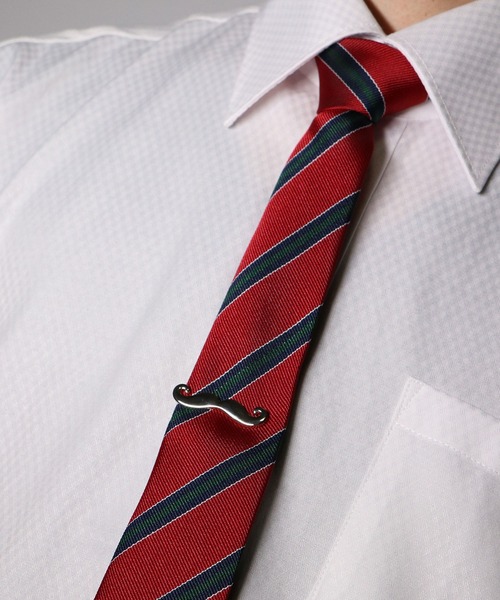 Ree&Mee（リーアンドミー）の「Ree＆Mee 専用BOXケース付き ネクタイピン マネークリップ ひげ クリップ（ネクタイピン）」 - WEAR