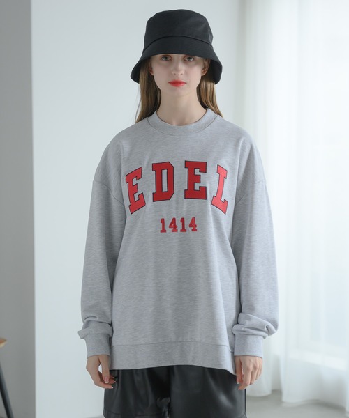 EDDEN ELLEN（エデンエレン）の「【EDDEN ELLEN】ロゴ刺繍スウェット（スウェット）」 - WEAR