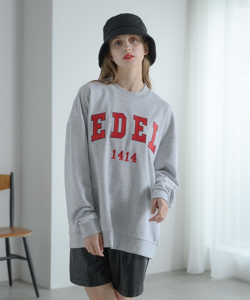 EDDEN ELLEN（エデンエレン）の「【EDDEN ELLEN】ロゴ刺繍スウェット（スウェット）」 - WEAR