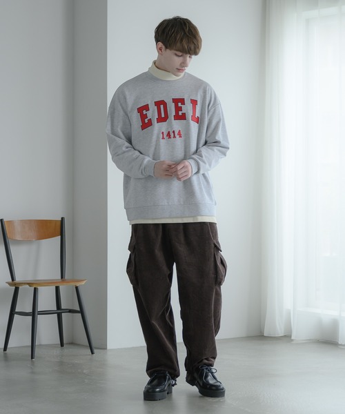 EDDEN ELLEN（エデンエレン）の「【EDDEN ELLEN】ロゴ刺繍スウェット（スウェット）」 - WEAR