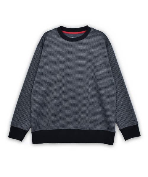 セール】【Custom Culture】ヘリンボーンジャガードプルオーバー