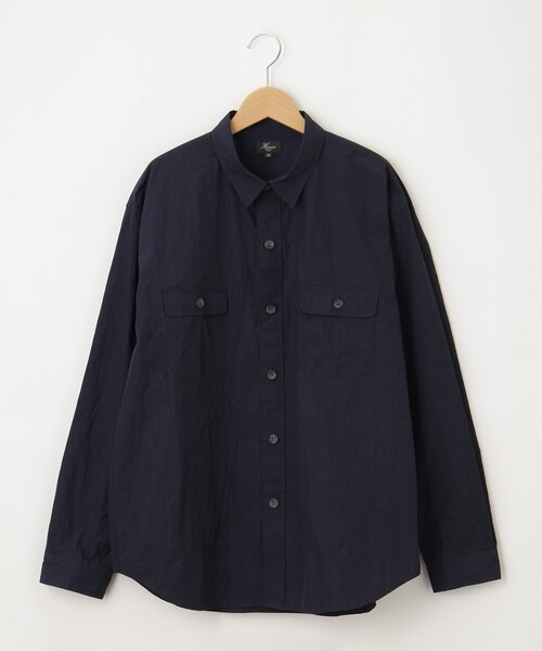 &Bridge（アンドブリッジ）の「charee braver（チャーリーブレイバー） しわ加工シャカシャカシャツ（シャツ/ブラウス）」 - WEAR