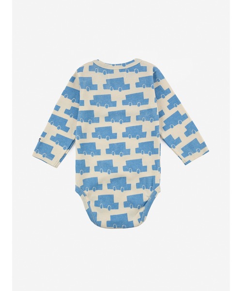 BOBO CHOSES（ボボショーズ）の「Cars all over long sleeve body（ロンパース）」 - WEAR