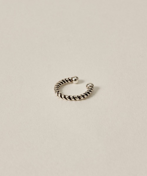 【novice】Oxidized Rope Ear Cuff[Silver925]（イヤーカフ）｜novice（ノーヴィス）のファッション通販 - ZOZOTOWN