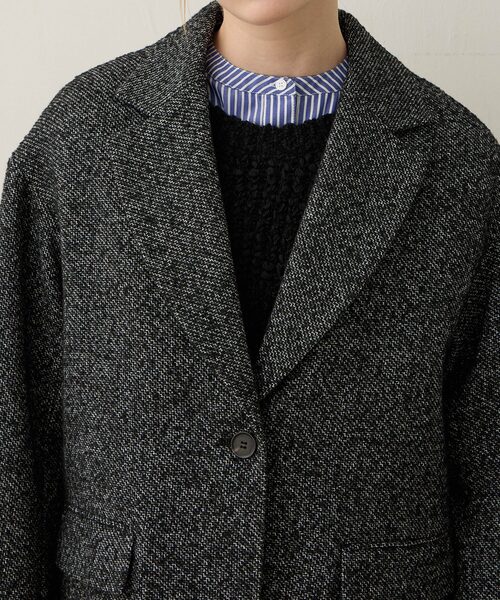 セール】【すっきりとしたシルエットと暖かさを両立】ミドルジャコット