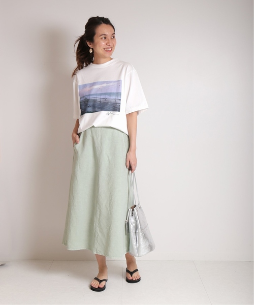 FRAMeWORK（フレームワーク）の「Philea 製品染めスカート （スカート）」 - WEAR