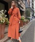 AMERI（アメリ）の「POOFY FLARE LONG COAT（チェスターコート）」 - WEAR