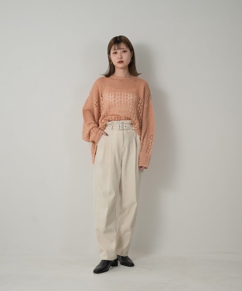 Amiur（エミレ）の「mohair low gauge knit（ニット/セーター）」 - WEAR