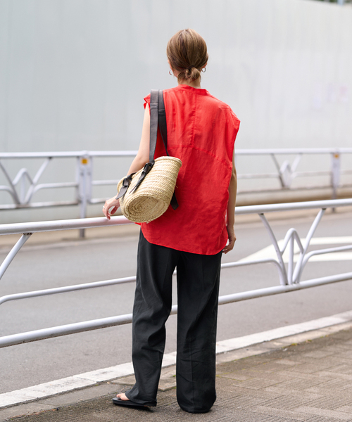 FRAMeWORK（フレームワーク）の「≪追加≫リネンMIXストレートパンツ（その他パンツ）」 - WEAR