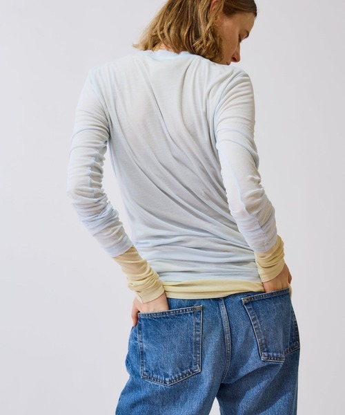 THE SHINZONE（ザ シンゾーン）の「SHEER LONG TEE（Tシャツ/カットソー）」 - WEAR