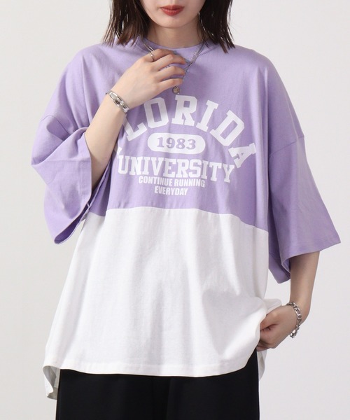 FUNALIVE（ファンアライブ）の「プリントBIGTシャツ 半袖（Tシャツ/カットソー）」 - WEAR