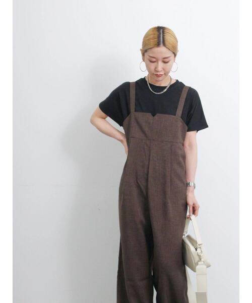 Samansa Mos2 blue（サマンサモスモスブルー）の「【USAコットン】アソートフレンチスリーブTシャツ（Tシャツ/カットソー）」 - WEAR