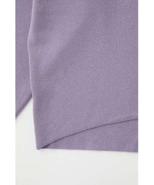 MOUSSY（マウジー）の「HALF MILANO KNIT トップス（ニット/セーター）」 - WEAR