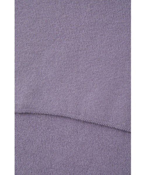 MOUSSY（マウジー）の「HALF MILANO KNIT トップス（ニット/セーター）」 - WEAR