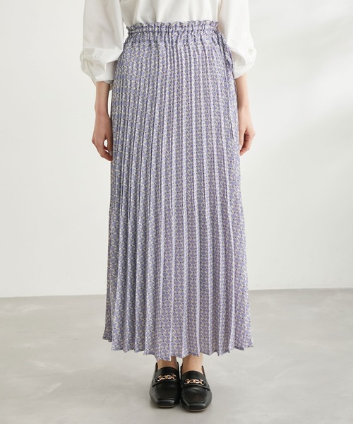 ROPE' PICNIC（ロペピクニック）の「【emur/エミュール】セットアップ対応/幾何学プリーツスカート（スカート）」 - WEAR