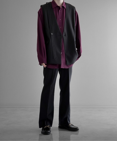 KUUUPY（クーピー）の「Gimmick Design Vest SET-UP / ギミックデザインベスト【セットアップ対応】（ベスト ...