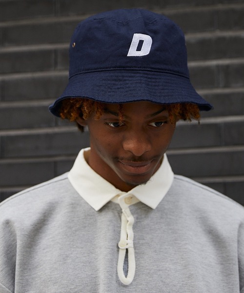 【セール】'D' EMBLEM BUCKET HAT：バケットハット（ハット）｜The DUFFER of ST.GEORGE（ザダファーオブ ...