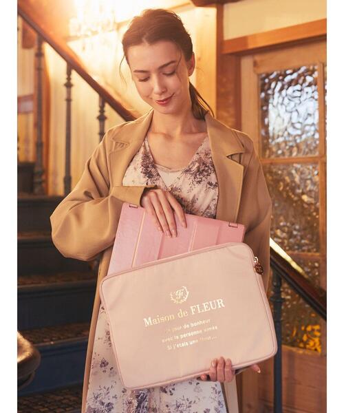 Maison de FLEUR（メゾンドフルール）の「サテンPCケース（PC・タブレットケース）」 - WEAR
