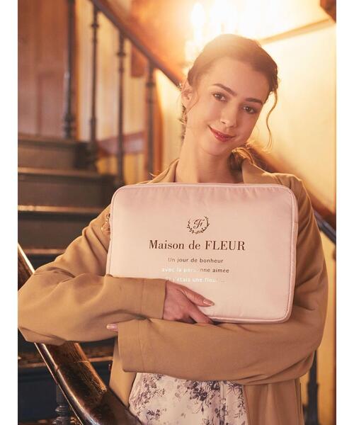 Maison de FLEUR（メゾンドフルール）の「サテンPCケース（PC・タブレットケース）」 - WEAR