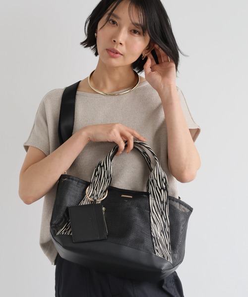 BARNYARDSTORM（バンヤードストーム）の「BARNYARDSTORM / ジャガードテープメッシュトートM（トートバッグ）」 - WEAR