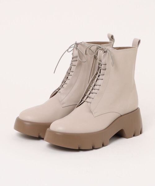 セール】厚底レースアップショートブーツ（ブーツ）｜MACKINTOSH