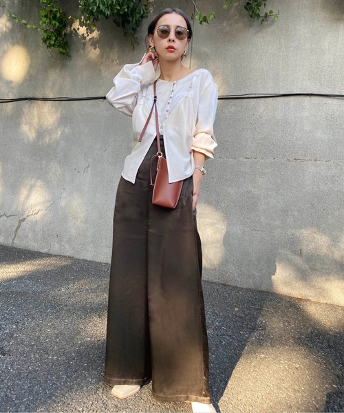 AMERI（アメリ）の「BUSTIER LAYERED SHIRT（シャツ/ブラウス）」 - WEAR