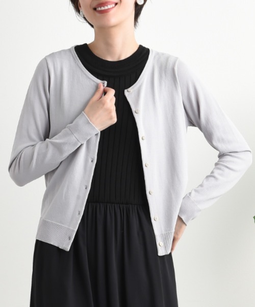 INTERPLANET（インタープラネット）の「【接触冷感・UV】クルーカーディガン（カーディガン/ボレロ）」 - WEAR