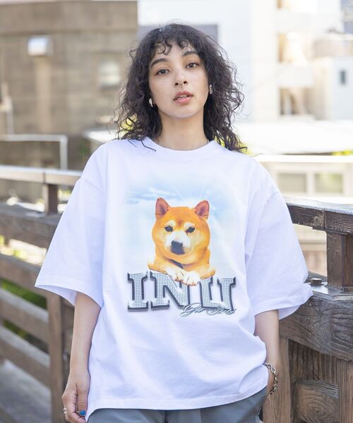 SEQUENZ（シークエンズ）の「【SEQUENZ】INU GA SUKI S/S TEE / 柴犬 犬が好き クルーネック 半袖 TEE（Tシャツ/カットソー）」 - WEAR