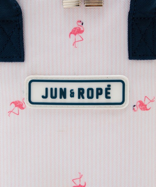JUN&ROPE'（ジュンアンドロペ）の「【保冷機能】シアサッカープリントクーラーバック（ゴルフグッズ）」 - WEAR