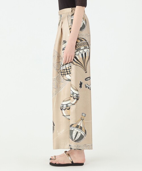 manipuri（マニプリ）の「【別注】manipuri for Ballsey Balloon Journey タックワイドパンツ（その他パンツ）」 - WEAR