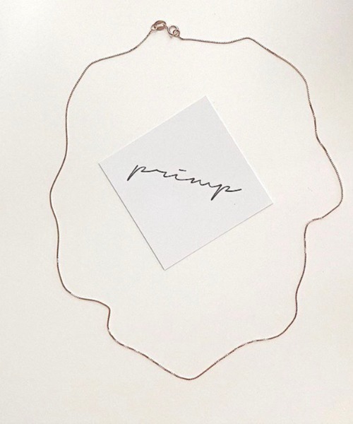PRIMP（プリンプ）の「[ silver925 ] Venezia chain necklace（ネックレス）」 - WEAR