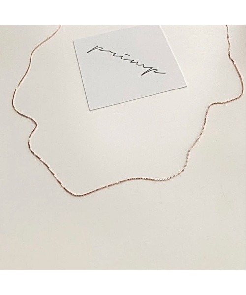 PRIMP（プリンプ）の「[ silver925 ] Venezia chain necklace（ネックレス）」 - WEAR