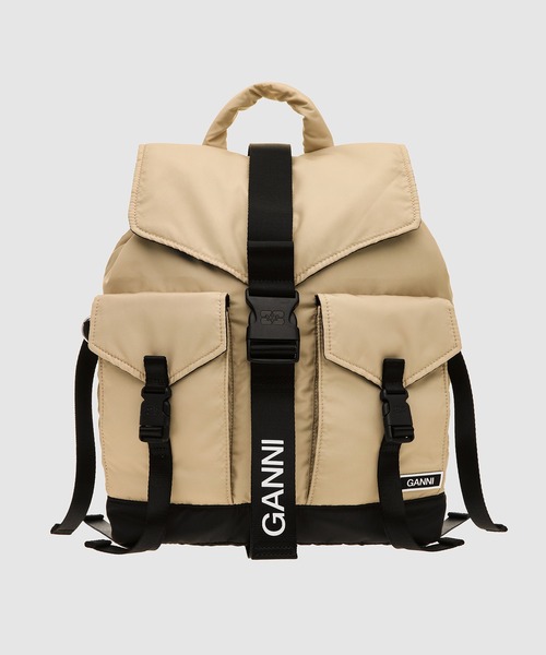 GANNI（ガニー）の「Recycled Tech Backpack（バックパック/リュック）」 - WEAR