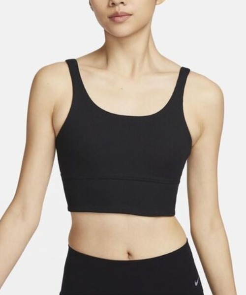 NIKE（ナイキ）の「NIKE WMNS ALATE SOLO RIB BRA FZ6508-010（スポーツブラ）」 - WEAR